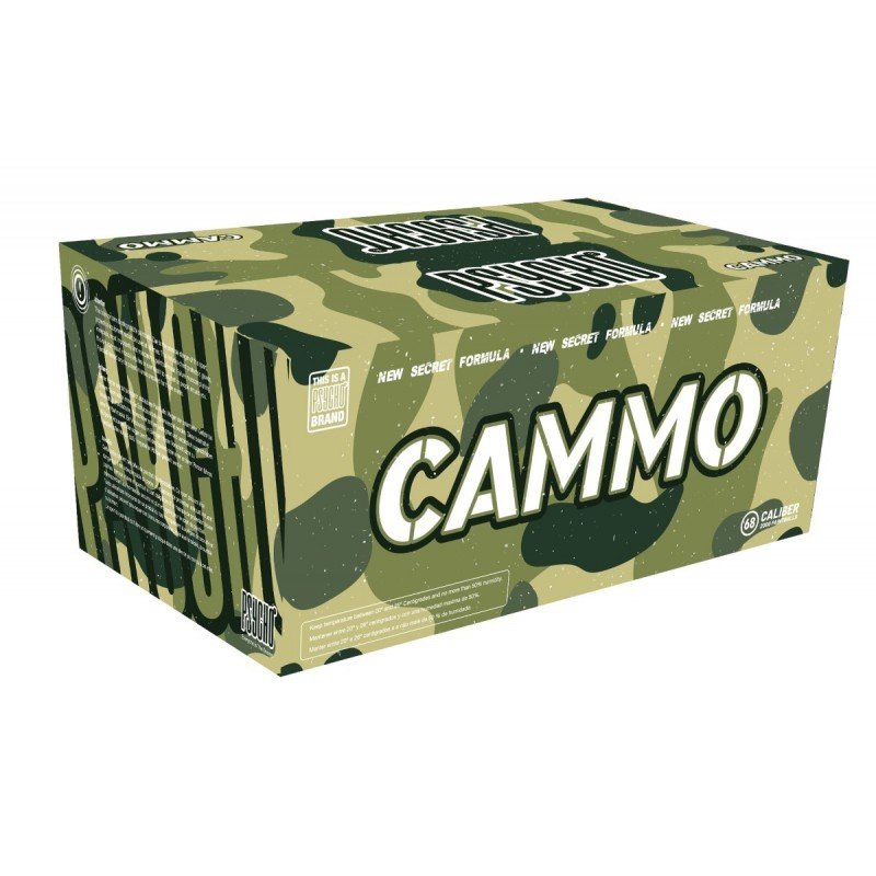 Psycho Cammo Paintballkugler 2000 stk
